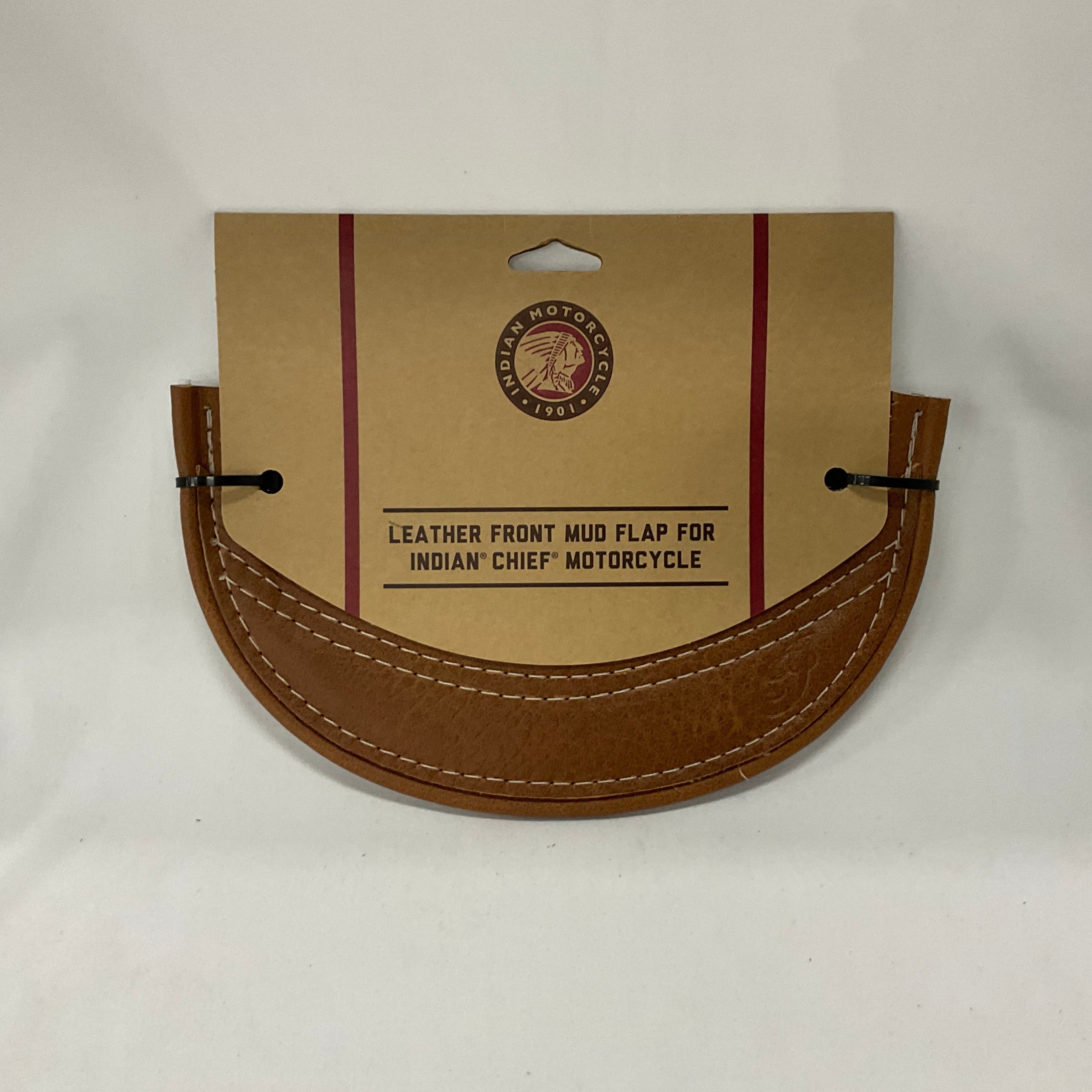 Indian Motorcycle Leather Front Mud Flap | Wagner Motorsports